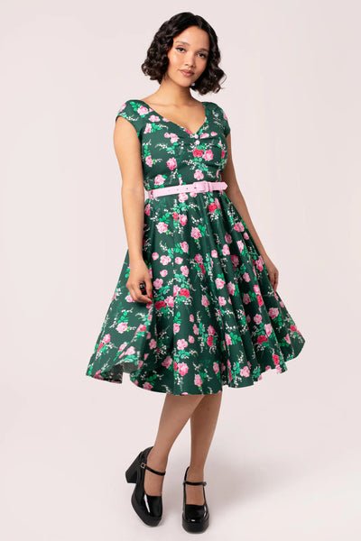 Hell Bunny Mabel Dress Classic Floral – Kitty Deluxe