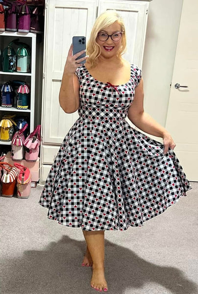 Hell Bunny Leonie Dress by Sharon Louise Smith – Kitty Deluxe