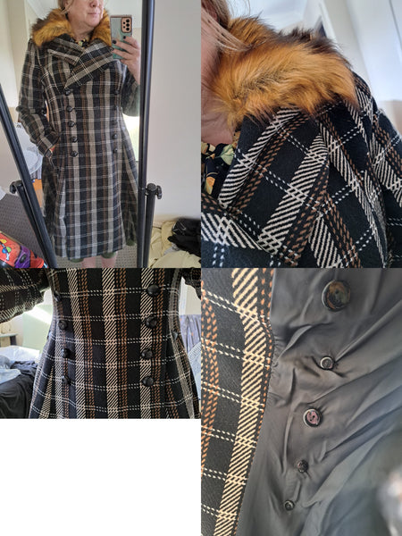 Hell Bunny Brooklyn Coat by Yvonne O'Shea – Kitty Deluxe